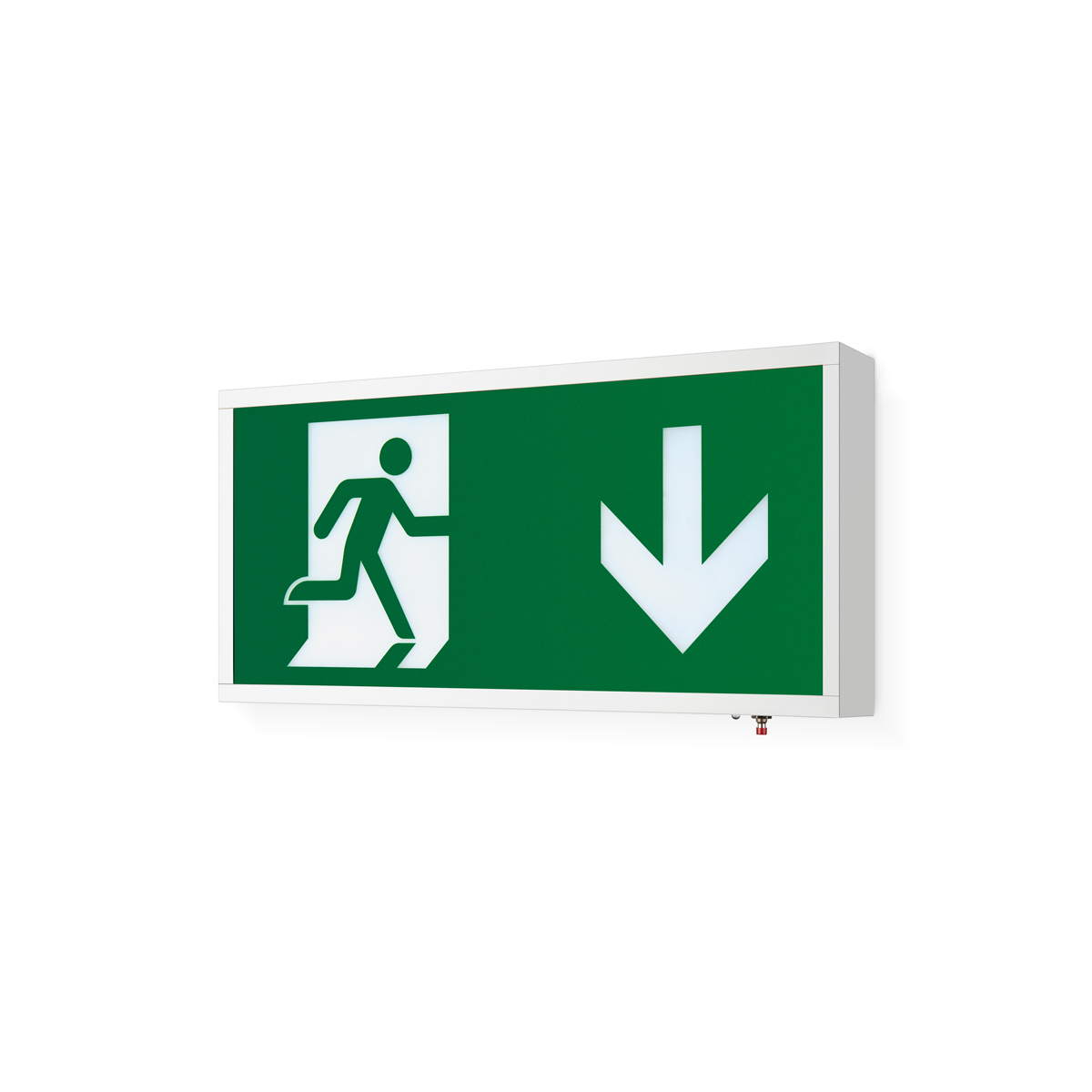 JCC JCEM110018WH EscapeLUX™ Emergency Metal Exit Box 1W 6000k IP20 ...