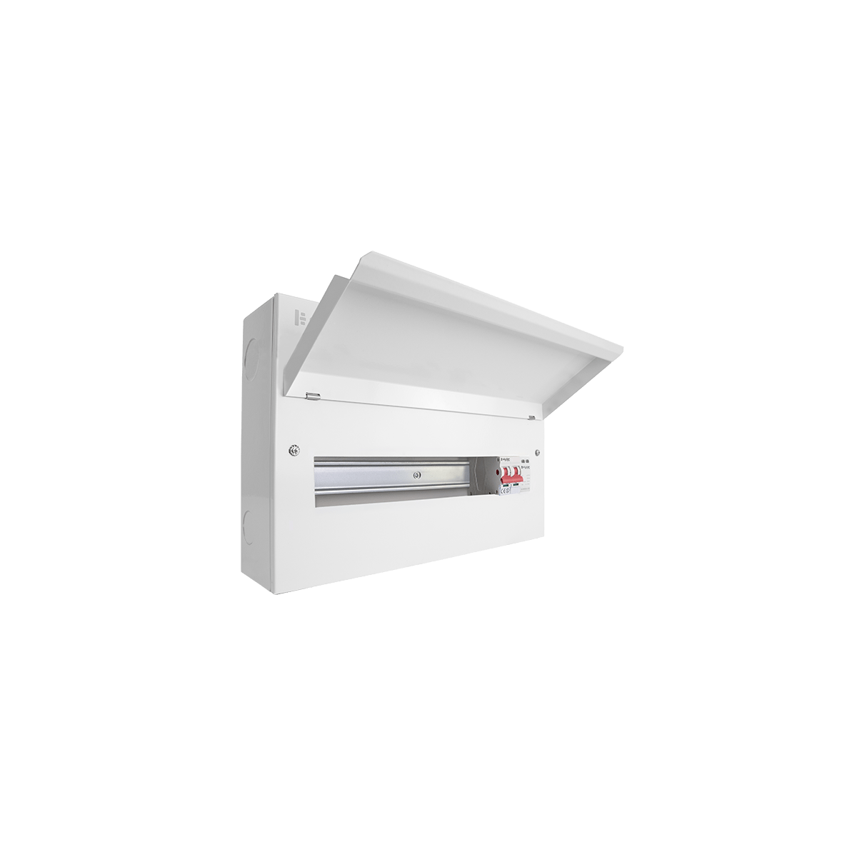 Scolmore CUEB18MSSP15 Elucian 18 Way Metal Consumer Unit With 100A Main ...