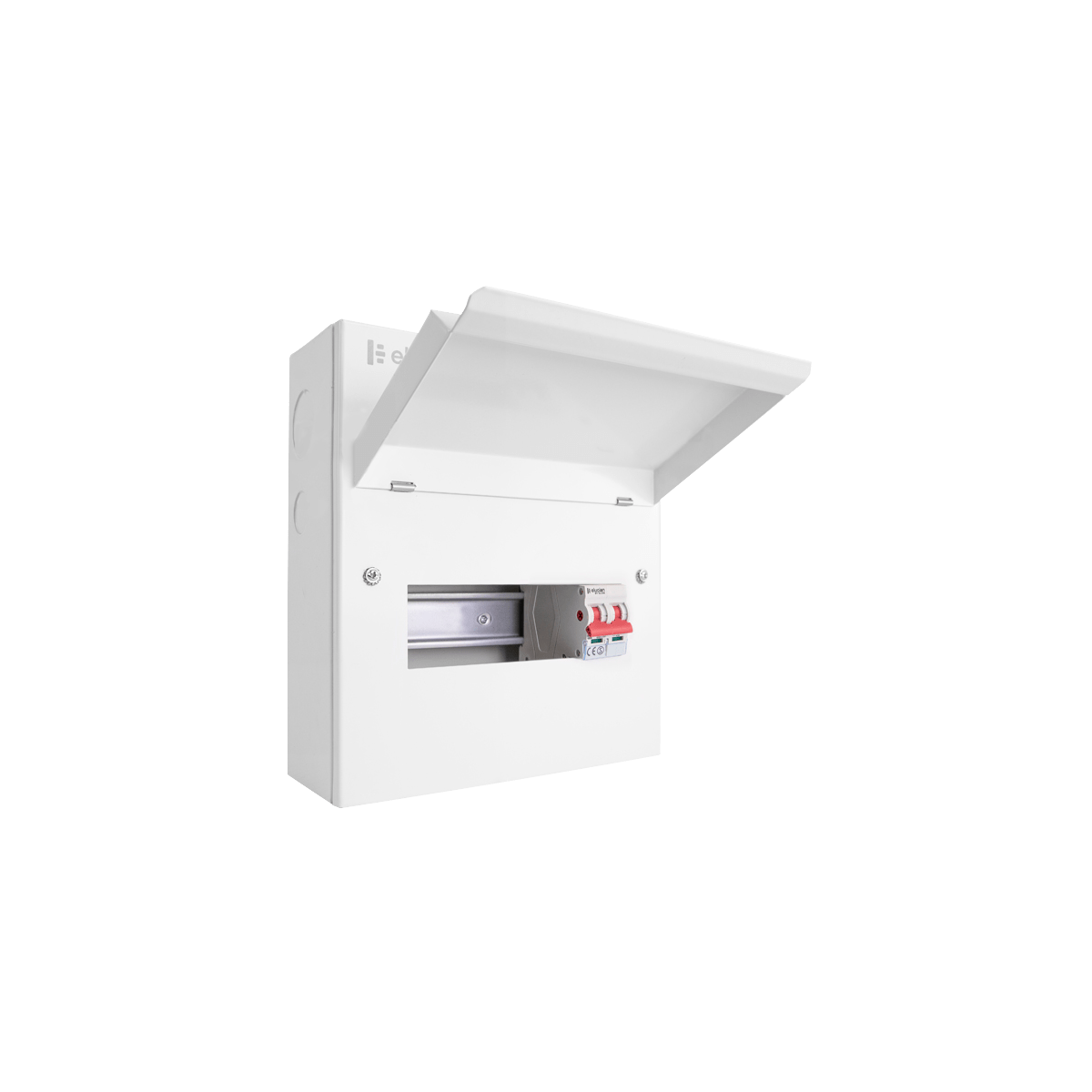 Scolmore CUEB8MS6 Elucian 8 Way Metal Consumer Unit With 100A Mains ...